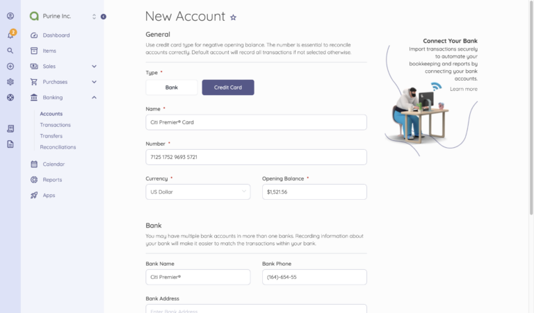 Creating New Account - Help Center - Akaunting