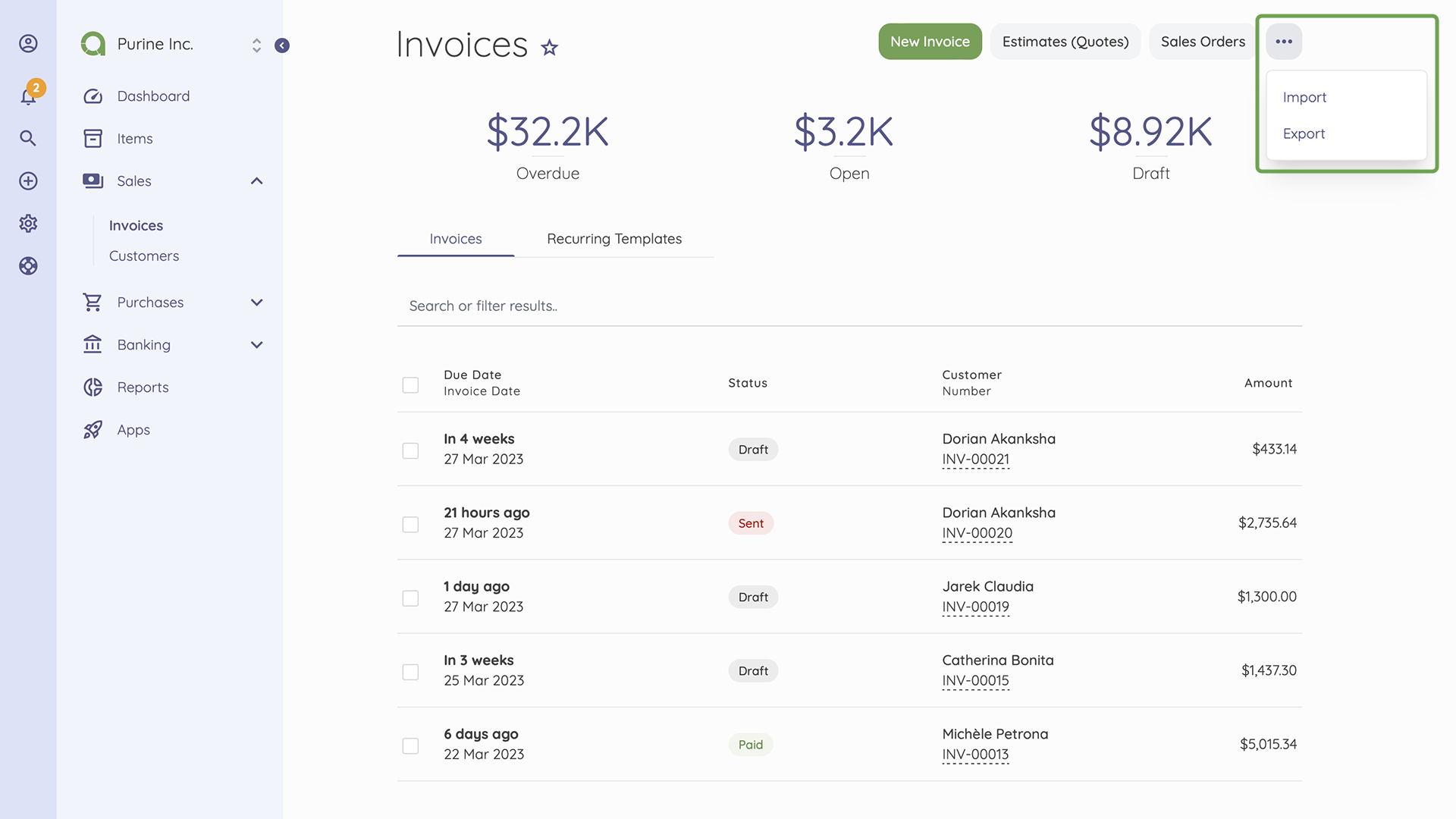 Importing Data to Akaunting - Help Center - Akaunting