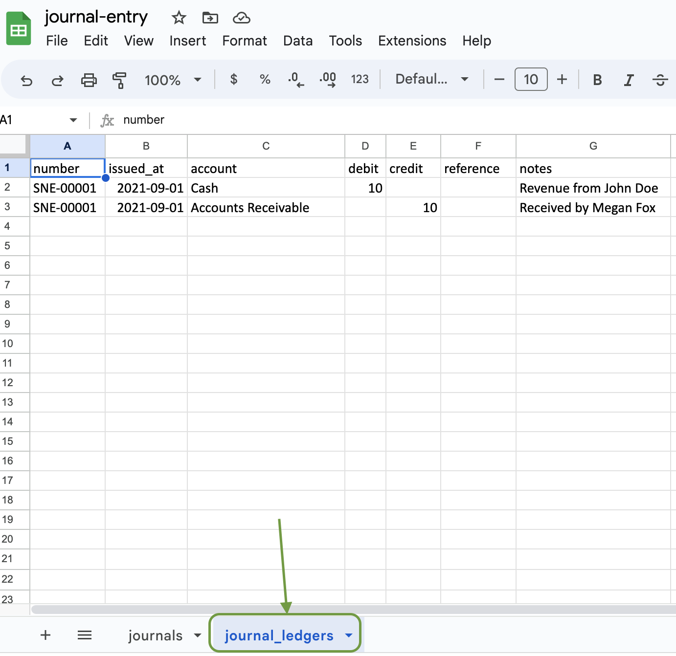 Creating a New Manual Journal - Help Center - Akaunting
