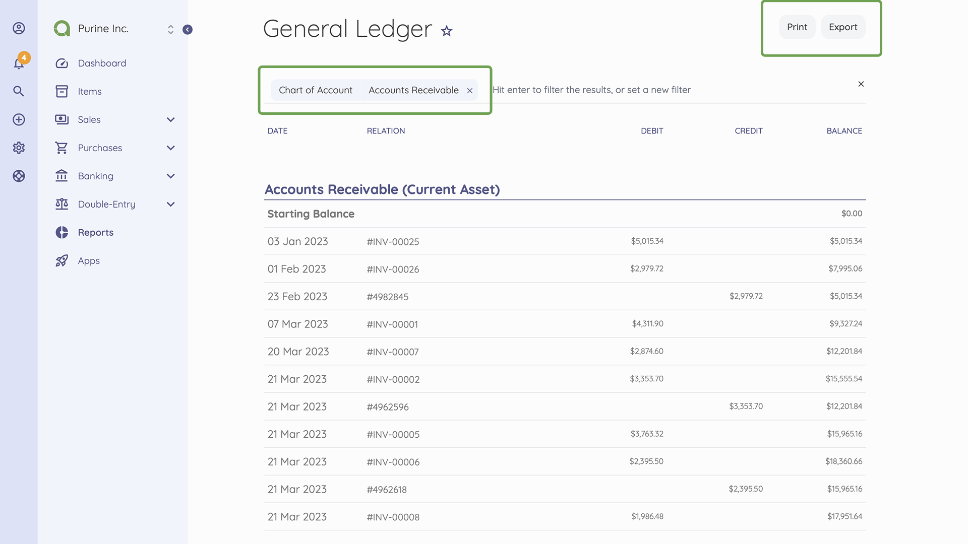 Managing Chart of Accounts - Help Center - Akaunting