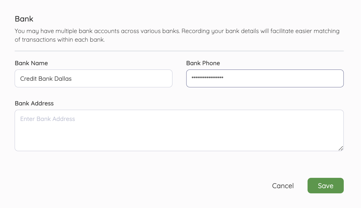 Creating New Account (Bank and Credit Card) - Help Center - Akaunting
