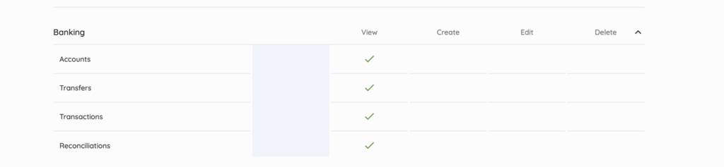 Roles and Permission Levels - Help Center - Akaunting