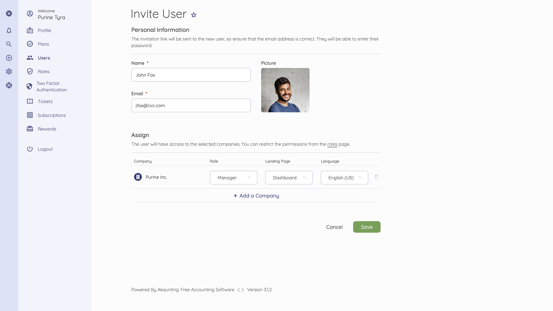 Roles and Permission Levels - Help Center - Akaunting