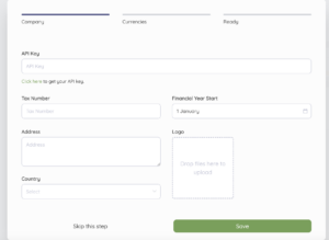 Getting the API Key - Help Center - Akaunting